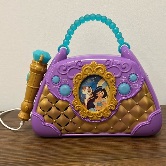 Disney | Toys | Disney Aladdin Princess Sing Along Boombox Built In ...